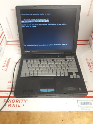 Compaq Armada E500 16GB SSD PIII 500 MHz 128 MB RAM Dual Boot Win 98 ...