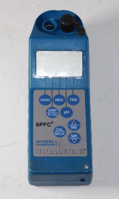 Myron L 6PFC E Ultrameter II Handheld Water Quality Test Meter ...