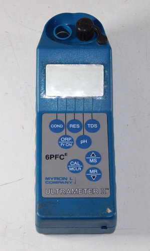 Myron L 6PFC E Ultrameter II Handheld Water Quality Test Meter ...