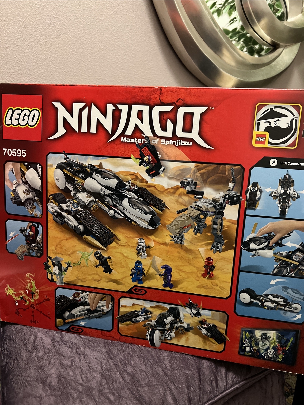 LEGO 70595 NINJAGO Day of the Departed Ultra Stealth Raider Sealed Bags ...