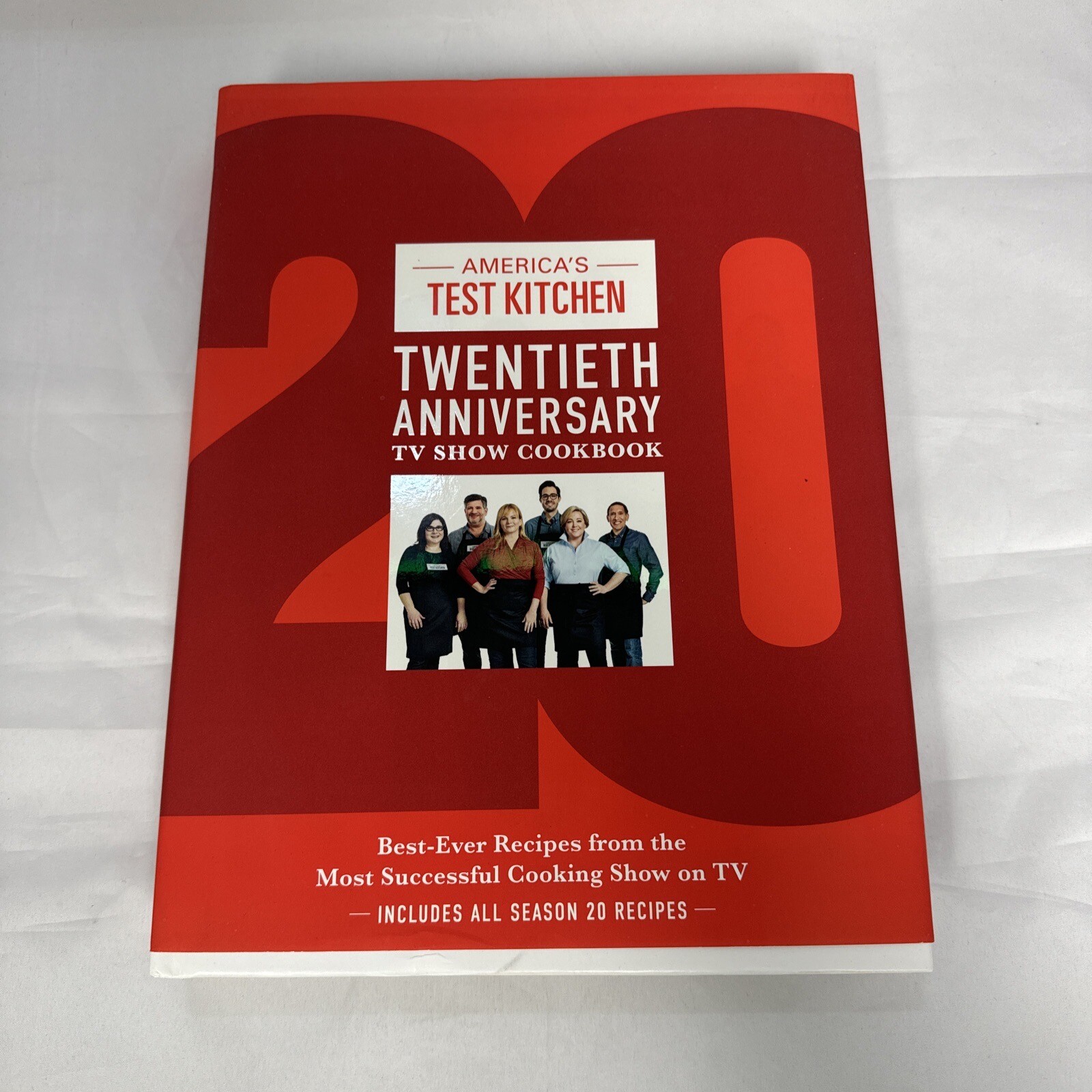 America’s Test Kitchen 20th Anniv TV Show Cookbook SIGNED Dan Souza ...