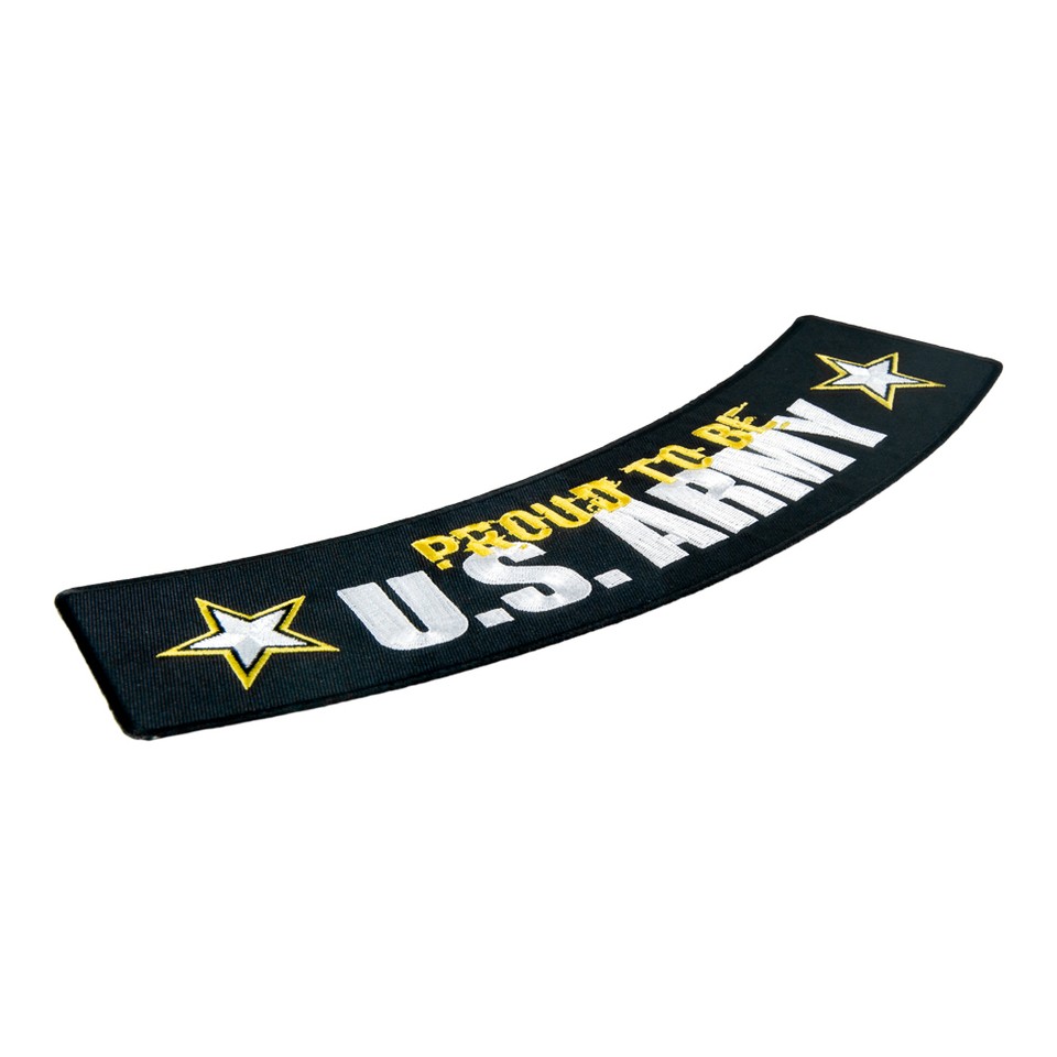 Proud To Be U.S. Army Rocker Patch, Military Rocker Patches | eBay