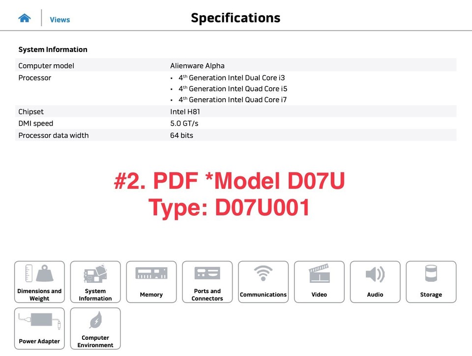 RARE 2016 Alienware Alpha R1 D07U PC Intel Core i3 KeyBoard Mouse New ...