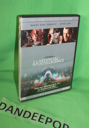 A.I. Artificial Intelligence (DVD, 2002, 2-Disc Set, Anamorphic ...