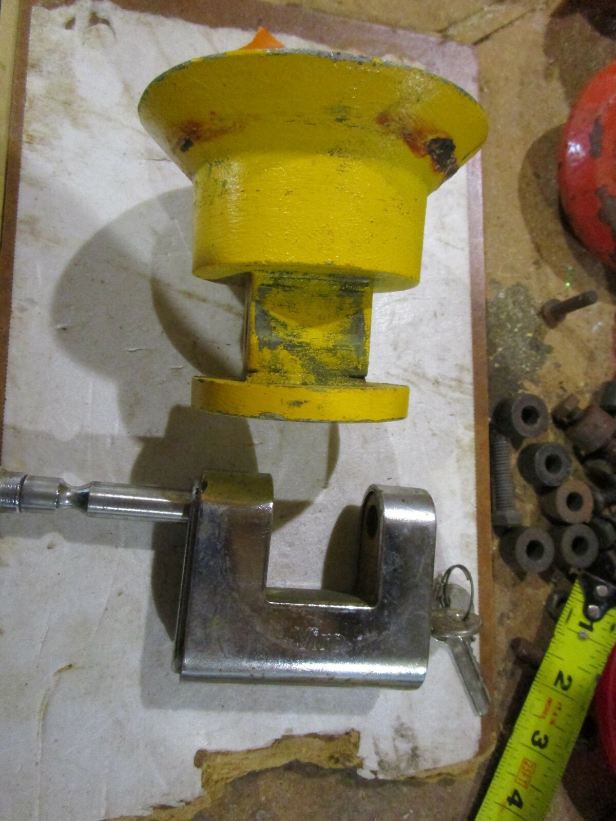 3" Sabot Universal Trailer Boot Lock w/2 Keys | eBay