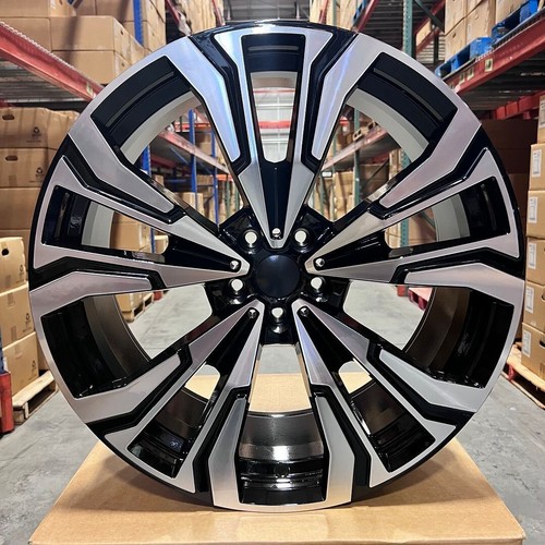 21" STAGGERED X7 V-SPOKE STYLE WHEELS RIMS FIT BMW 5X112 X5 M50i G05 ...