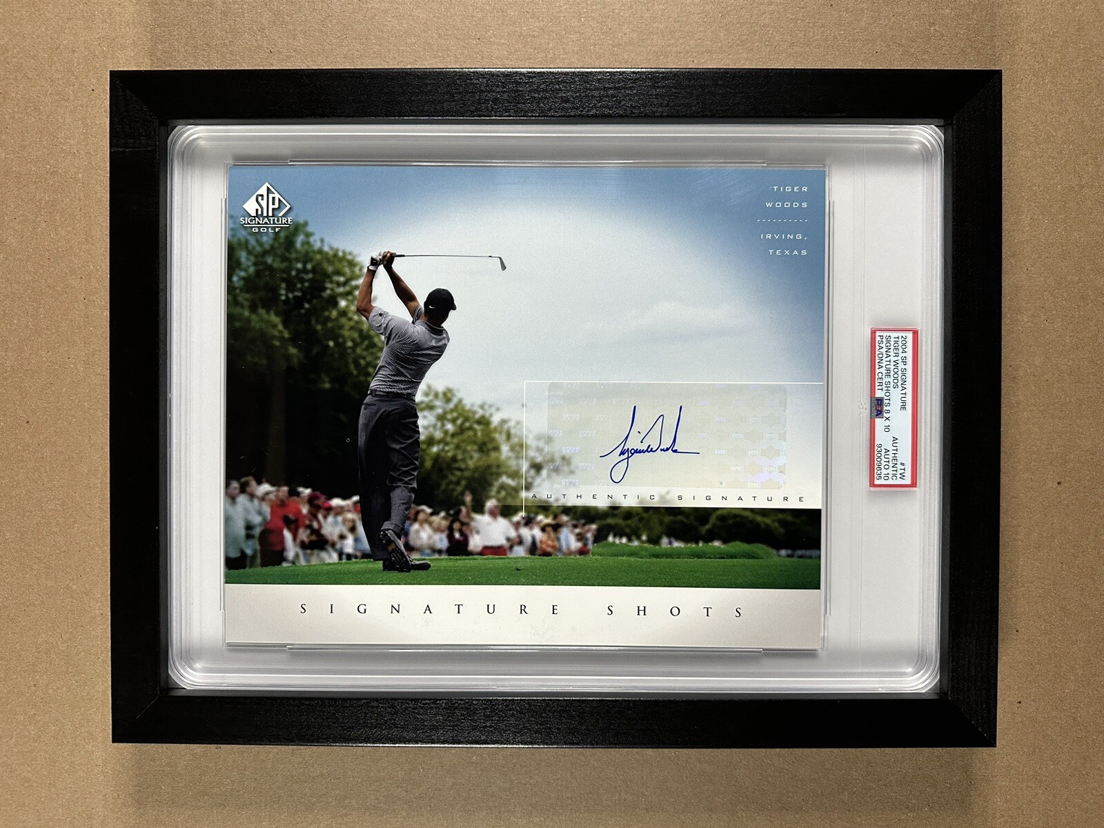 Tiger Woods Golf Memorabilia & Signed Golf Collectibles