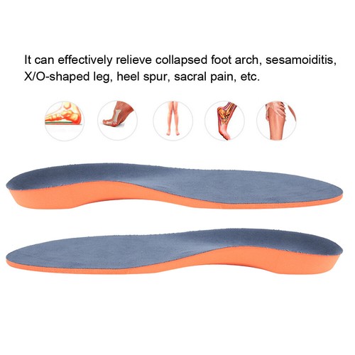 Orthopedic Insole X/O Shape Correction Flat Arch Orthotics Orthopedic ...