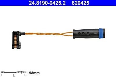 ATE Brake Pad Wear Warning Contact Disc Brake For MERCEDES Gle Gls ...