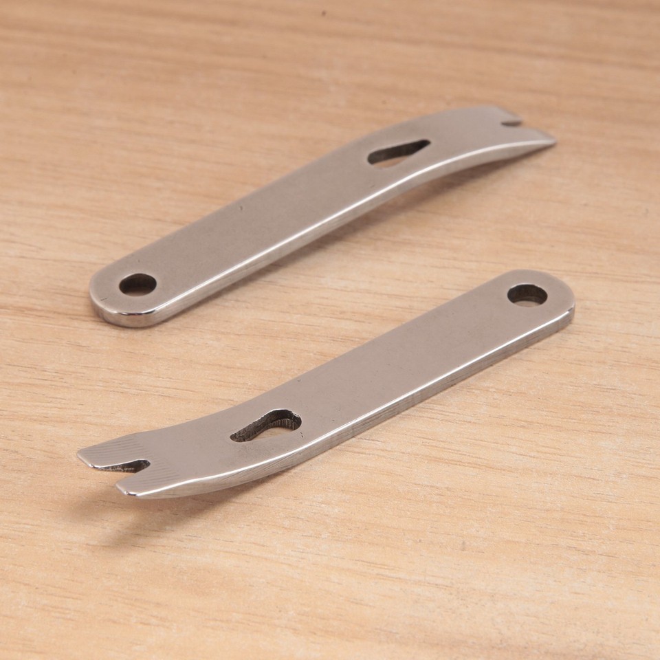 8 Pieces Pry Bar Stainless Steel Flat Bar Multifunction Small Pry Bar ...