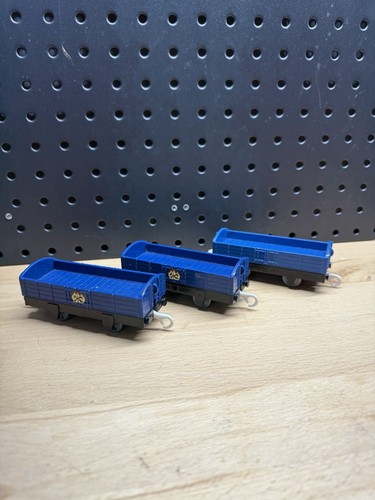 Thomas & Friends Trackmaster Cargo Lot Empty Wagon Truck Cars Flatbed ...