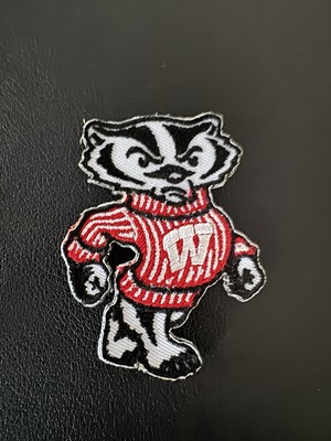 Classic Original Retro Wisconsin Badgers Bucky Badger Logo Patch New ...