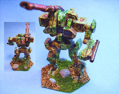 Battletech painted Helepolis battlemech WL | eBay