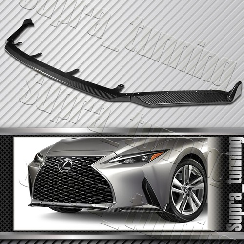 FOR 2021-2025 Lexus IS300 IS350 Base V-Style Real Carbon Fiber Front ...