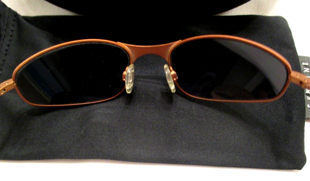 OAKLEY A WIRE 1.0 COPPER W BLACK IRIDIUM LENSES MINT OAKLEY A WIRE 1.0 COPPER W BLACK IRIDIUM LENSES MINT