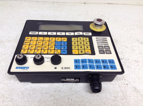 Sepro Robotique S900 Teach Pendant Controller S-900 | eBay