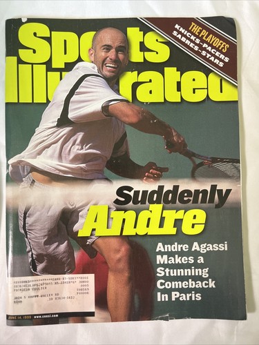 Sports Illustrated June 14, 1999 Andre Agassi Tennis | eBay