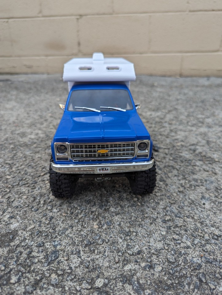 Scale Truck Camper Camping RV for Traxxas TRX4m Chevrolet K10 High ...