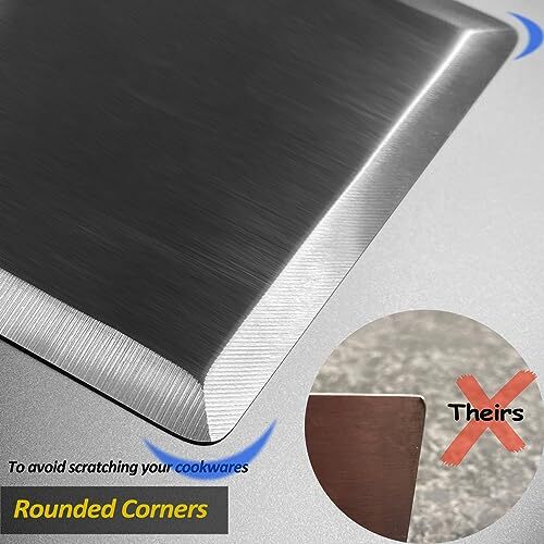 Extra Wide Spatula Large Metal Spatula with Full Tang Wooden Handle ...