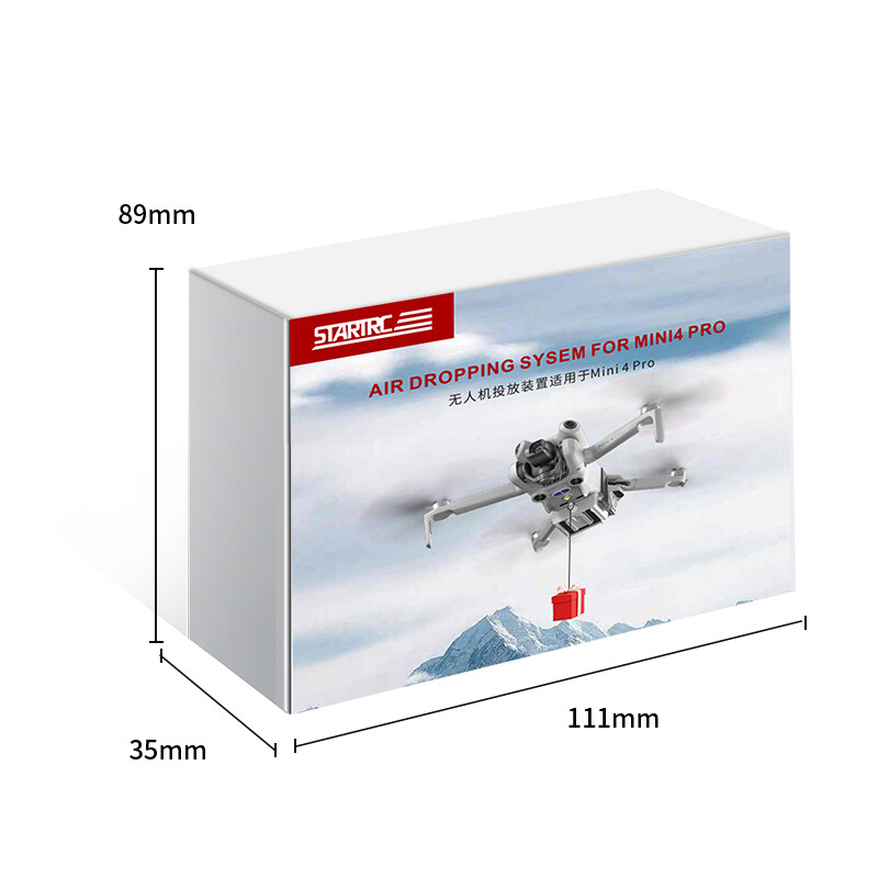 For DJI Mini 4 Pro Drone Airdrop Device Air Drop System Thrower Kit ...