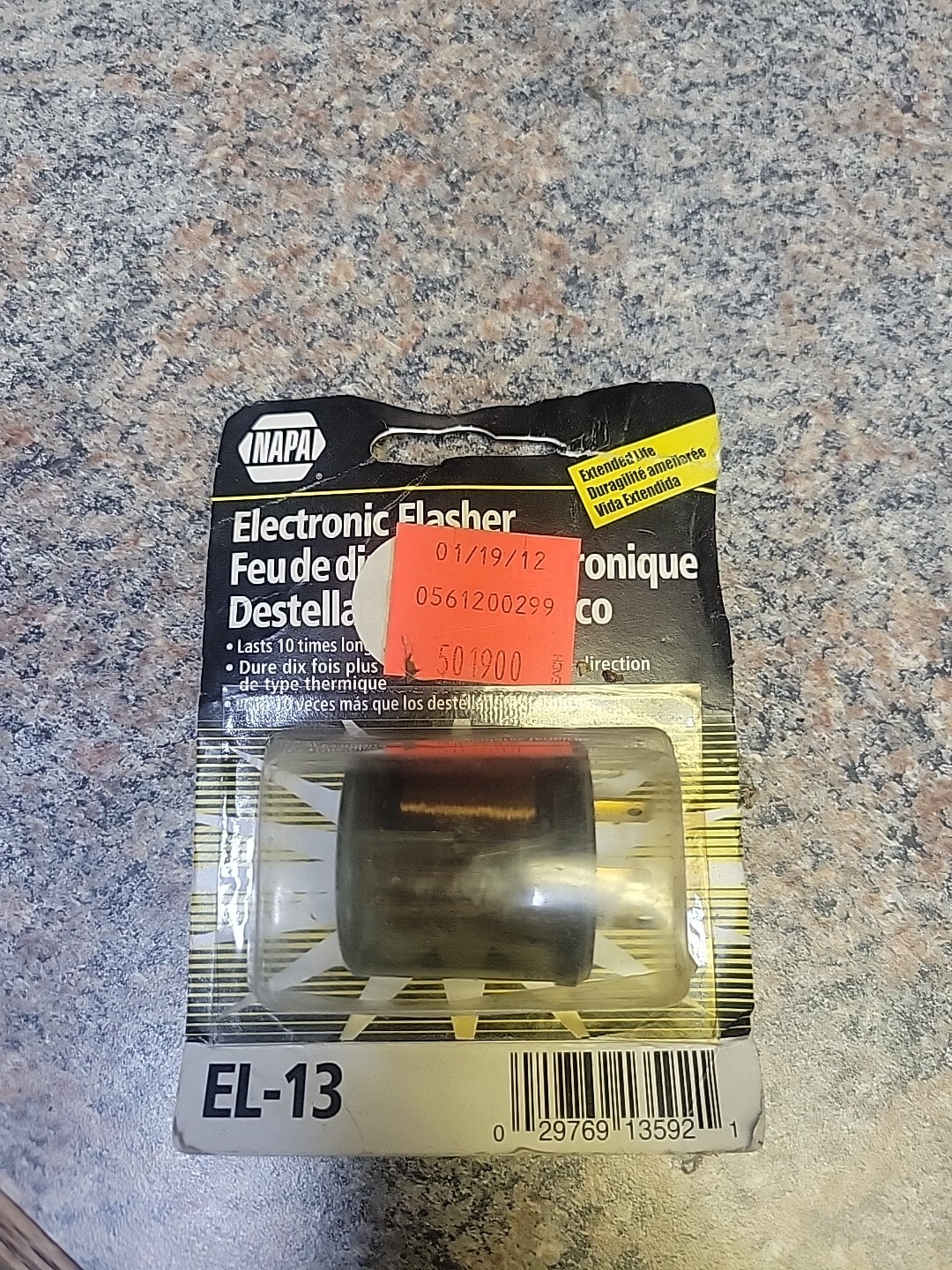 NAPA El-13 12v Variable Load Heavy Duty Turn Signal Hazard Electronic ...