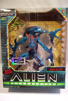 HASBRO 1997 ALIEN RESURRECTION: AQUA ALIEN AQUATIC DRONE 7in ACTION ...