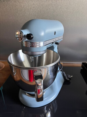 KitchenAid Artisan 5KSM175PSEMF 300W Fog Blue inkl. Zubehör ...
