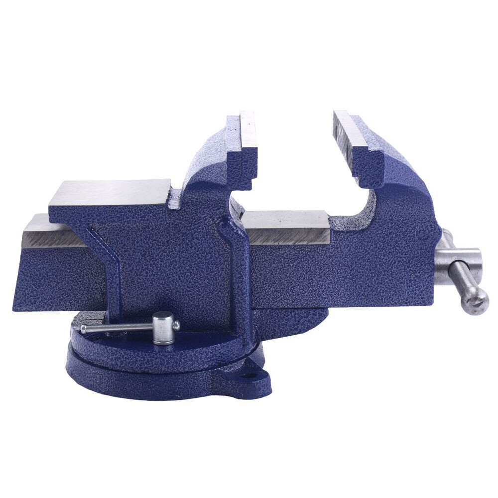 5" Bench Vise Flat Vise Heavy Type with 360° Anvil Swivel Table Top ...
