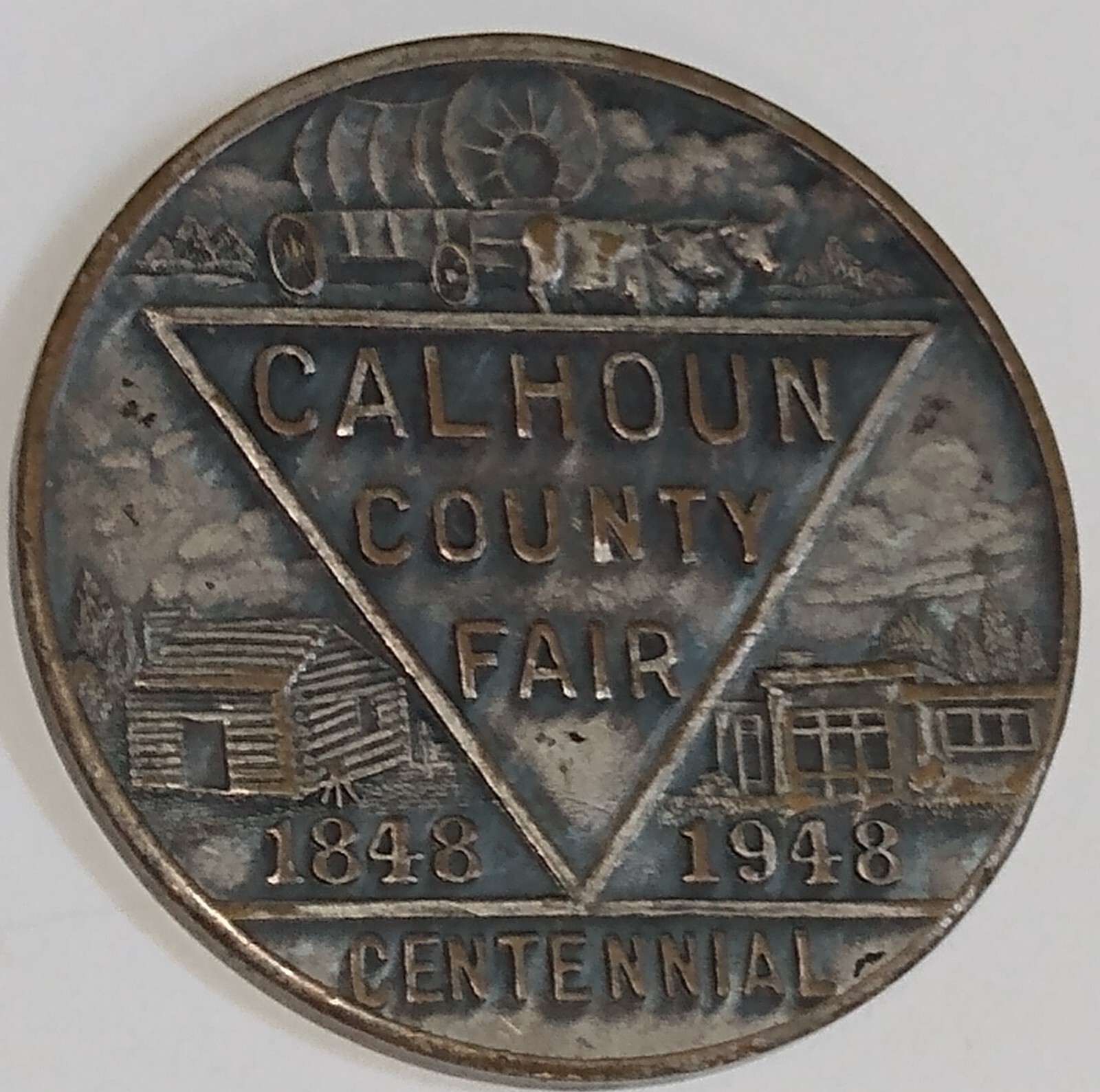 Calhoun County Fair 25 cent Centennial token 1848-1948 | eBay