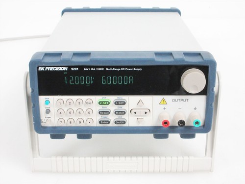 B&K Precision 9201 60V 10A DC Multi-Range Programmable Power Supply for ...