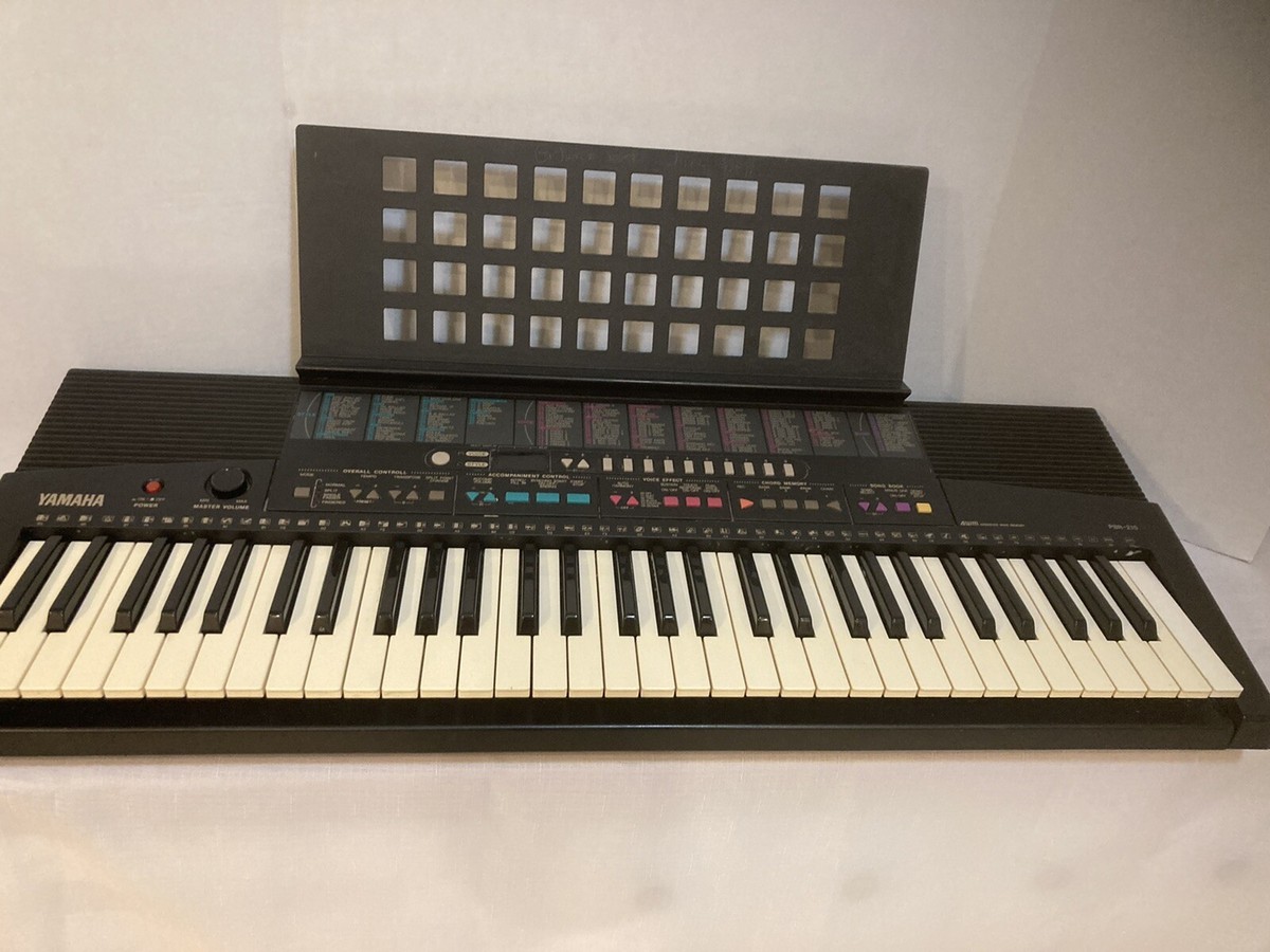poing Négligence Comptines piano yamaha psr 100 domaine Comptable bâton