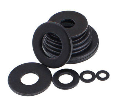 GR8.8 M2 M2.5 M3 M6-M30 BK GASKETS METAL FLAT WASHER PLAIN WASHERS | eBay