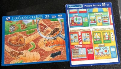 Two 25pc PICTURE PUZZLES- PATCH - 1999 Underground & 1992 Stores | eBay