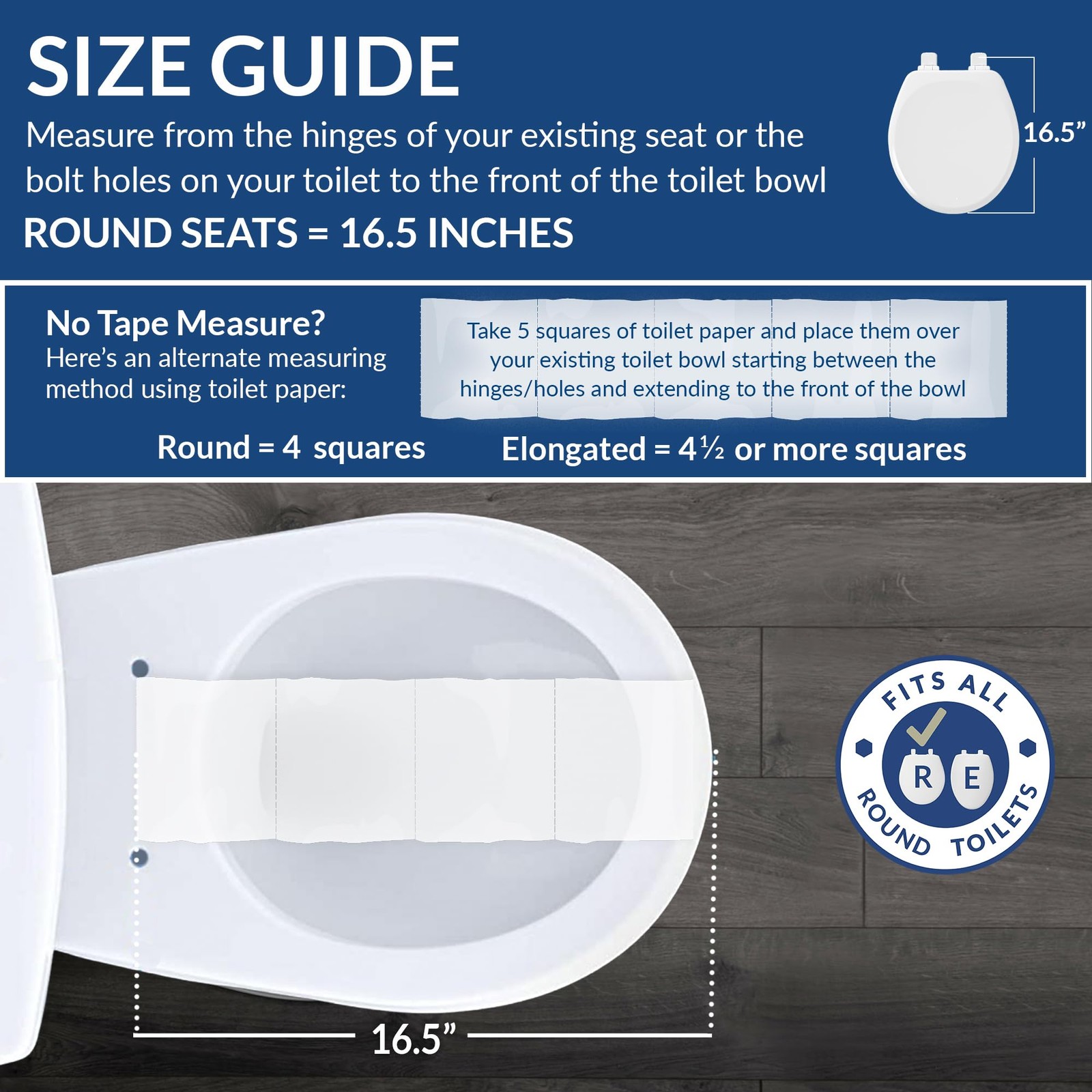 Bemis 500Ec 146 Toilet Seat, 1 Pack Round, Almond | eBay