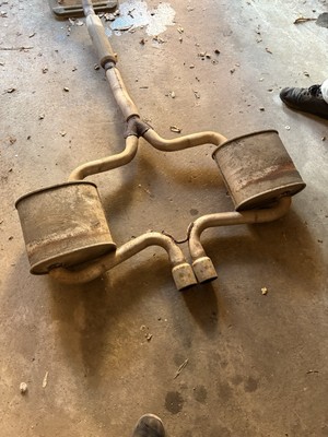 BMW Mini R52/R53 2000-06 Cooper S Cat Back Exhaust System inc Silencers ...