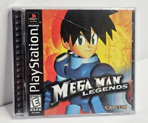 Mega Man Legends Sony Playstation PS1 Black Label Complete CIB EX | eBay