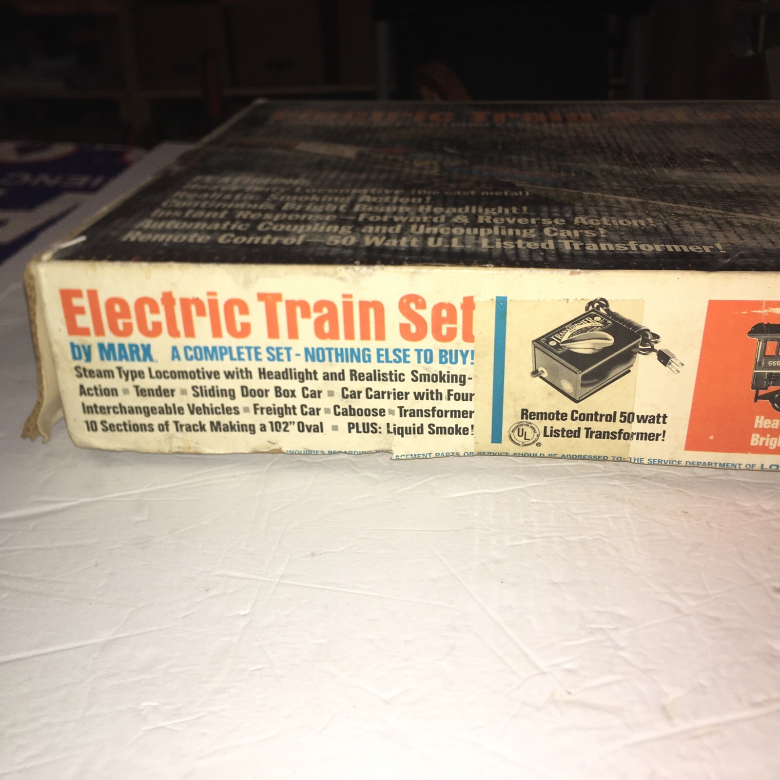 Marx Electric Train Set With Track | eBay