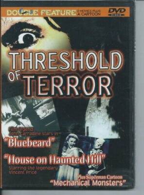 Threshold of Terror: Bluebeard / House on Haunted Hill - DVD - VERY ...