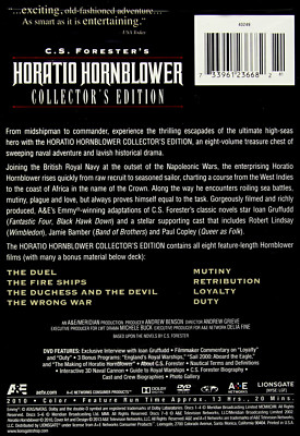 Horatio Hornblower Collector's Edition DVD Box Set - Complete Series 38 ...