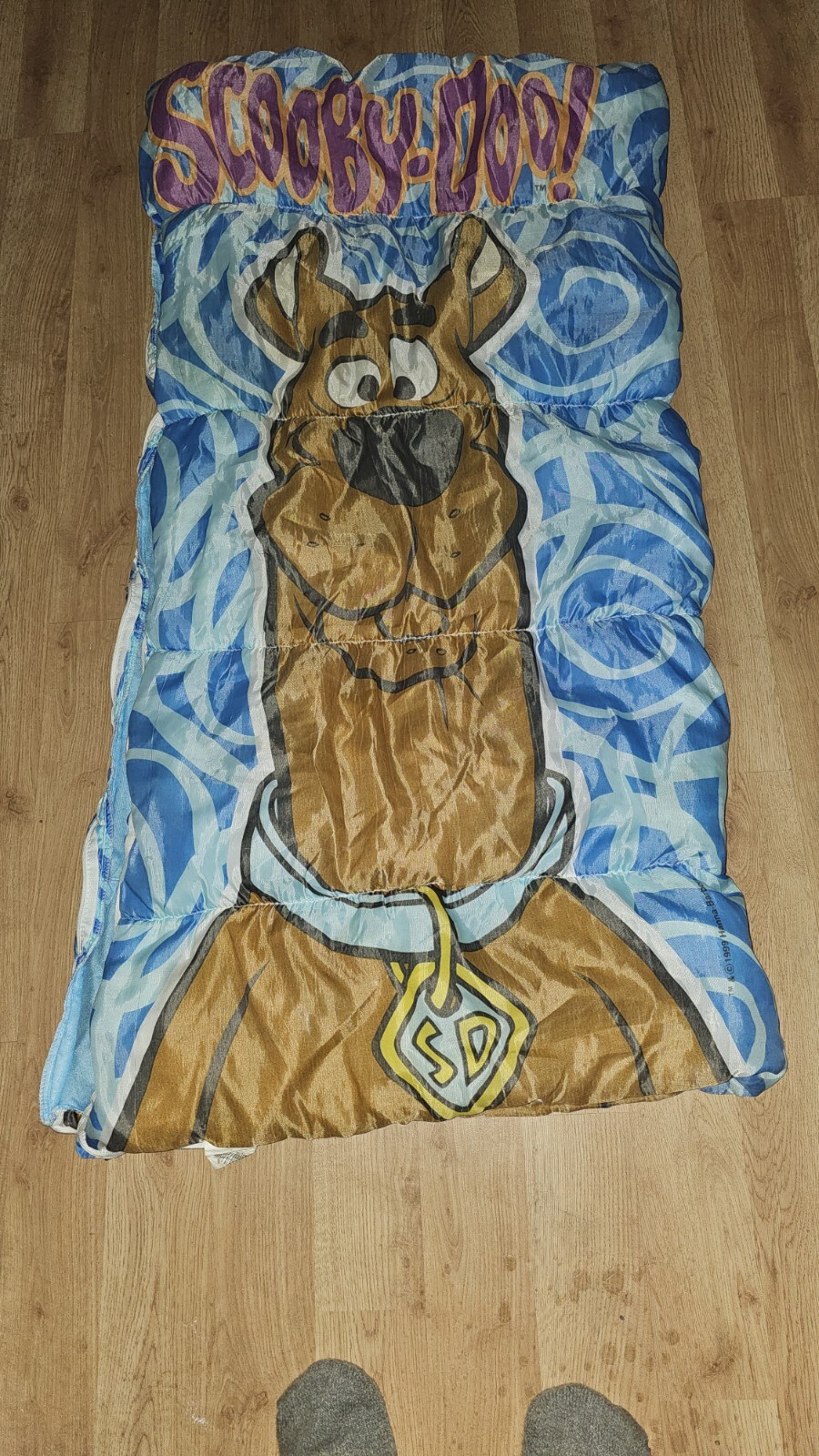 Scooby Doo Kids Youth Sleeping Bag Blanket Hanna Barbera 57"x30 ...