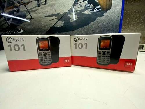 Lot Of 2 Pc X Alcatel SFR 101 Senior Mobile Phone Old Stock Rare Mobile ...