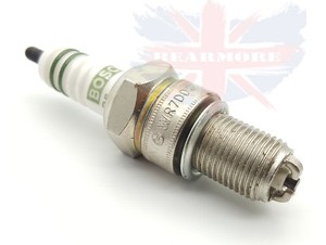 Genuine Dual Electrode Spark Plug Royal Enfield Classic Bullet UCE B5 ...