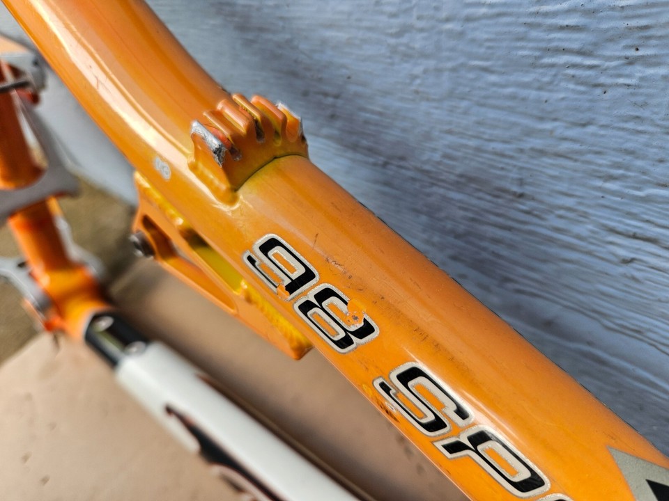 Vintage Tomac 98 Special Full Suspension Mountain Bike Frame Aluminum ...