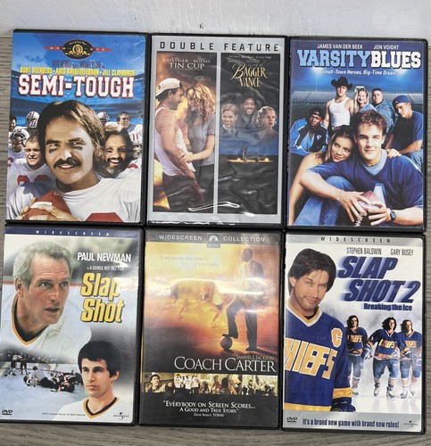 Lot of 6 DVDs Sports Movie Night Bundle - Sports003 | eBay
