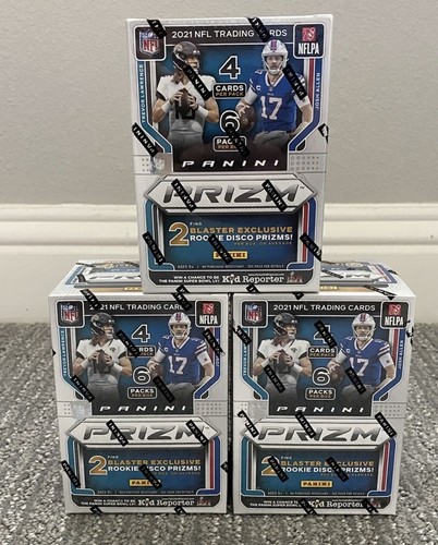 NEW NFL Panini Prizm 2021 Football BLASTER Box Lot Of 3 Boxes | eBay
