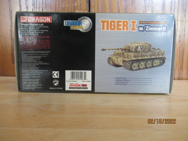 Dragon Armor 60231 1/72 Tiger I Mid Production Ukraine 1944 60063 for ...