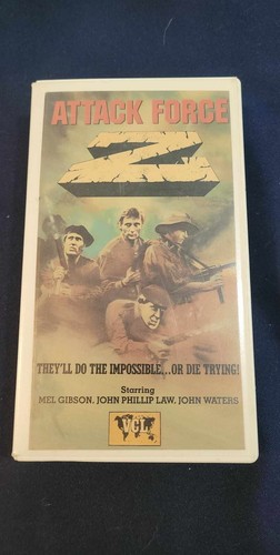 Attack Force Z (VHS) 1987 mel gibson action tested | eBay