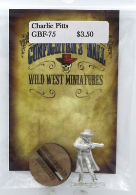 Knuckleduster GBF75 Charlie Pitts (Gunfighter's Ball) Old West Outlaw ...