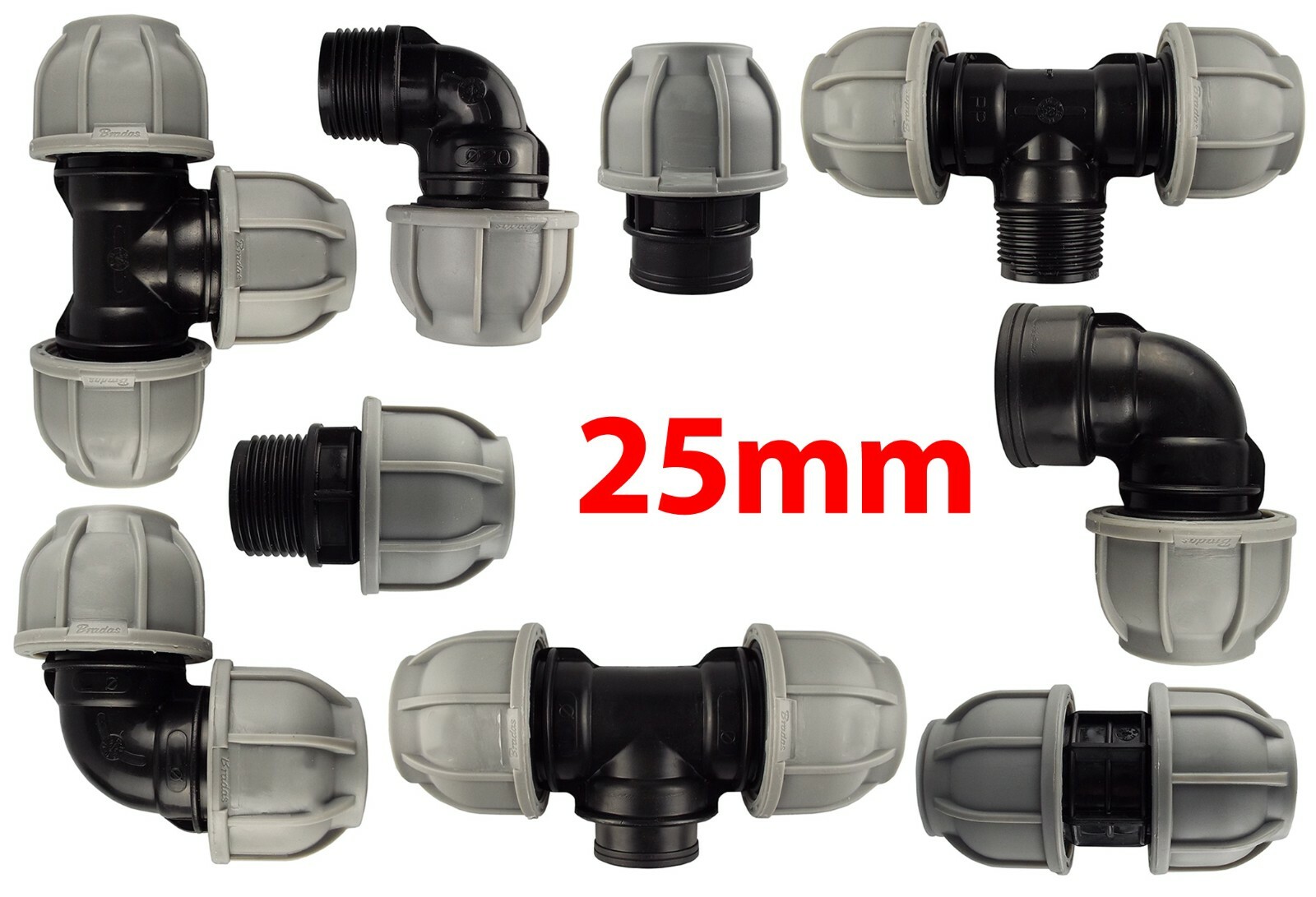 25mm mdpe fittings at TRADE PRICES ,elbow,tee,coupler and more! | eBay