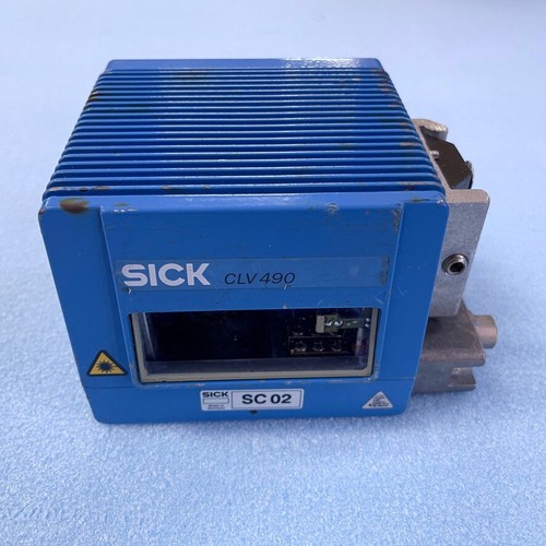 Sick CLV490-0010 Bar Code Scanner with Fixed Mount GREAT CONDITION ...